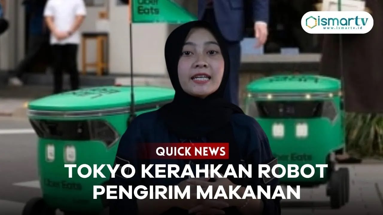 TOKYO KERAHKAN ROBOT PENGIRIM MAKANAN - ismartv